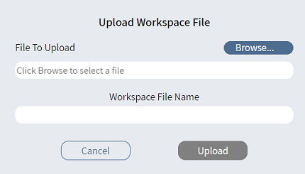 Manage workspace files